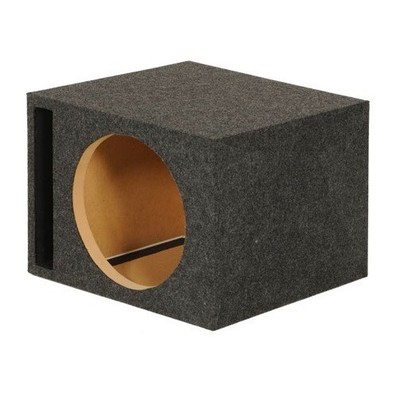 12 Inch Heavy-Duty Ported Vented Subwoofer Box Sub Enclosure | Grey ...