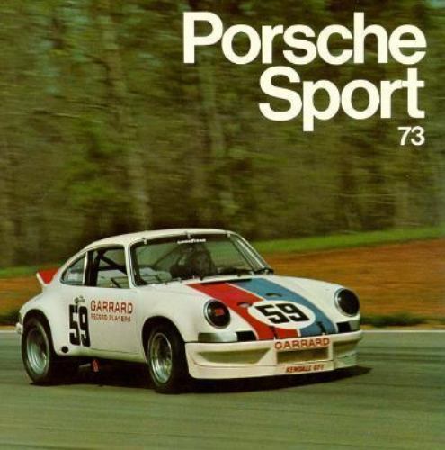 Porsche Sport 73 by Joe Rusz (1974, Trade Paperback) for sale online | eBay