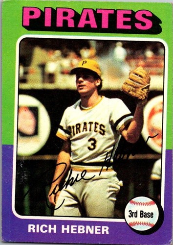 1975 Topps #492 Rich Hebner | eBay