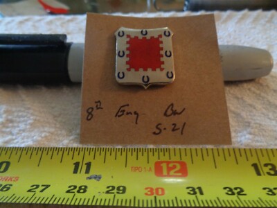 8th Engineer Battalion S-21 Unit Crest, DI, DUI (DRAW#H4) | eBay