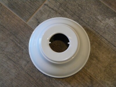 Hunter Ceiling Fan replacement part - 6" ID white canopy round ball ...