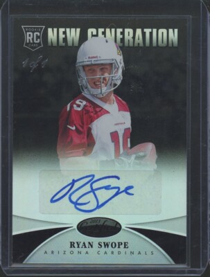 2013 Panini Certified Ryan Swope Autograph 1/1 #280 Arizona Cardinals ...