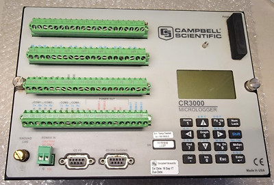 CAMPBELL SCIENTIFIC CR3000 - NEW OS & INTERNAL BATTERY + WARRANTY ...
