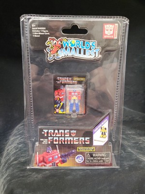 NEW World's Smallest Transformers OPTIMUS PRIME 1.25" Micro Action ...