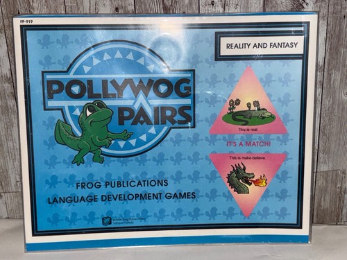 Pollywog Pairs Reality Fantasy Game FP-919 Frog Publication Language ...