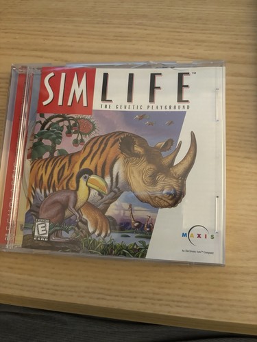 Sim Life The Genetic Playground 1997 PC CD-ROM Video Game for Windows ...