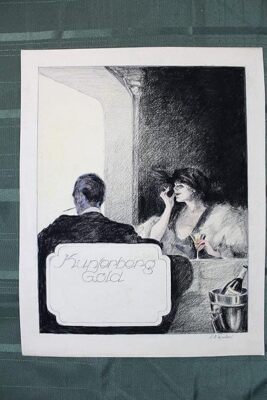 Kupferberg Gold Champagne Advertisement By Julius U. Engelhard (France ...