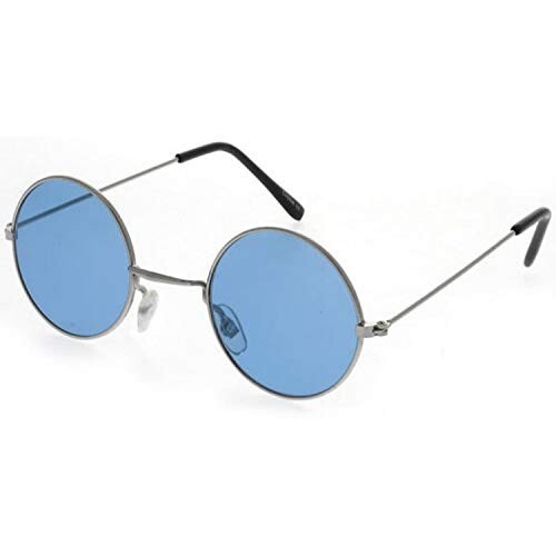 Unisex Round Sunglasses Multicolor Frame, Multicolor Lens (Medium ...