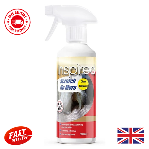 Scratch No More Cat Scratch Deterrent - 500ml, Repellent Spray, Clear ...