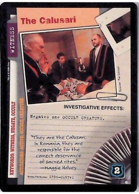 X-Files CCG The Calusari XF96-0197v1 | eBay