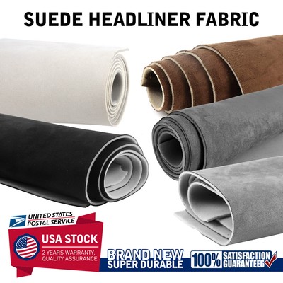Suede Headliner Foam Backed Fabric 60" Width Upholstery Sagging Re-wrap ...