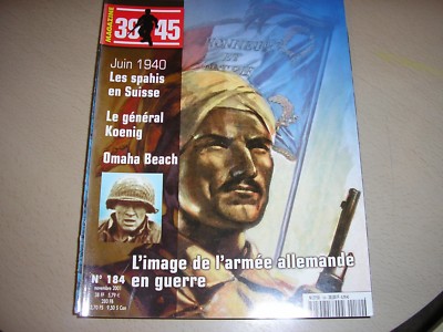 REVUE "39/45 MAGAZINE",n°184,voir le contenu en couverture !!riche ...