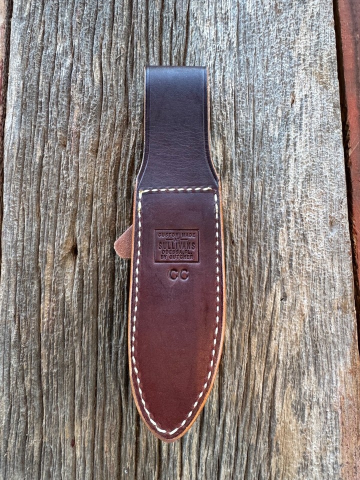 New Randall Sullivans by Gutcher Leather Knife Sheath Model CC Combat ...