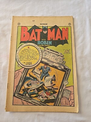 Batman #64 Coverless 1951 DC Golden Age | eBay