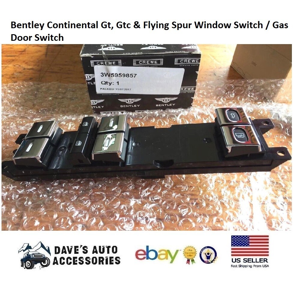 Bentley Continental Gt, Gtc & Flying Spur Window Switch / Gas Door ...