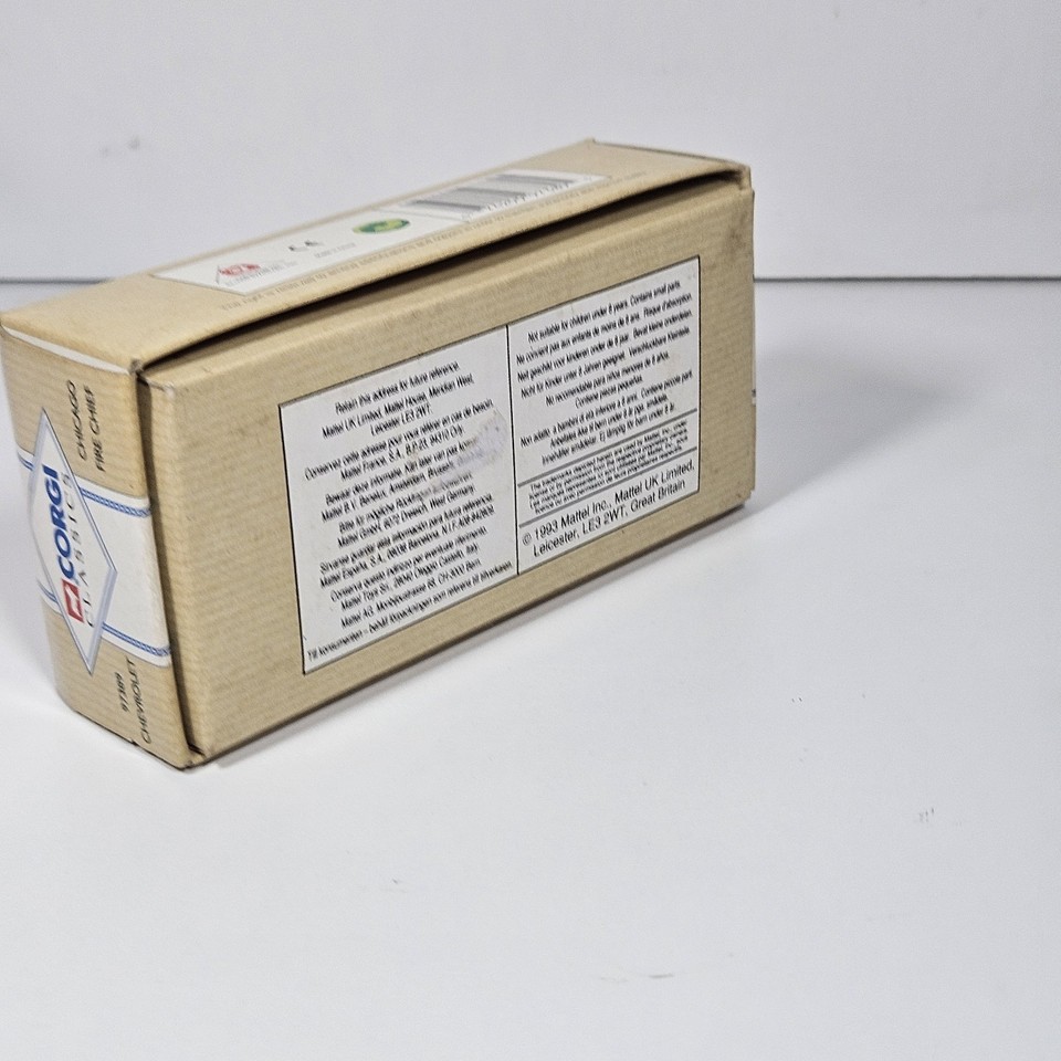 Corgi 97389 Chevrolet Bel-Air Chicago Fire Chief Car Ltd Edition ...