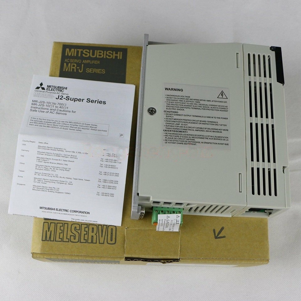 1PCS NEW MITSUBISHI IN BOX AC Servo Driver MR-J2-10C MRJ210C free ...