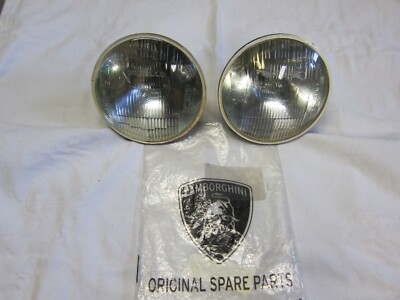 Lamborghini Countach headlights pair lights Carello | eBay