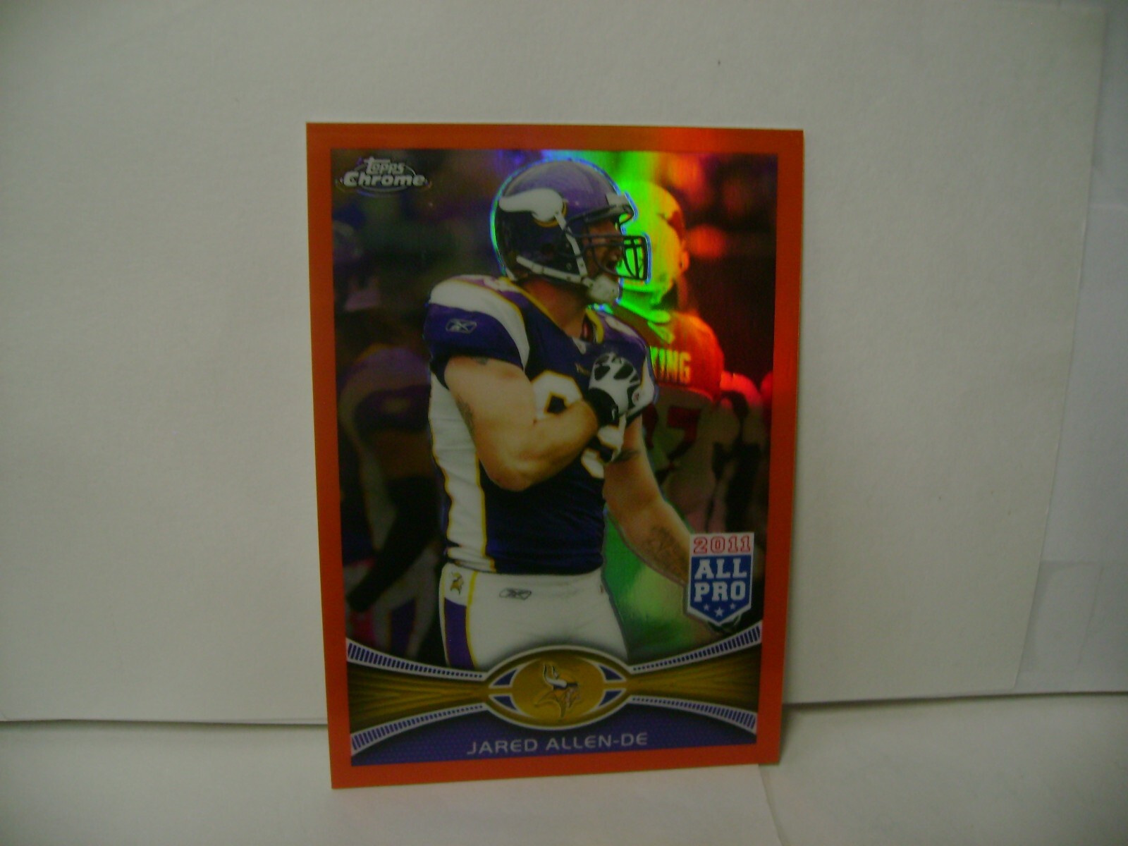 JARED ALLEN 2012 TOPPS CHROME ORANGE REFRACTOR #154 | eBay