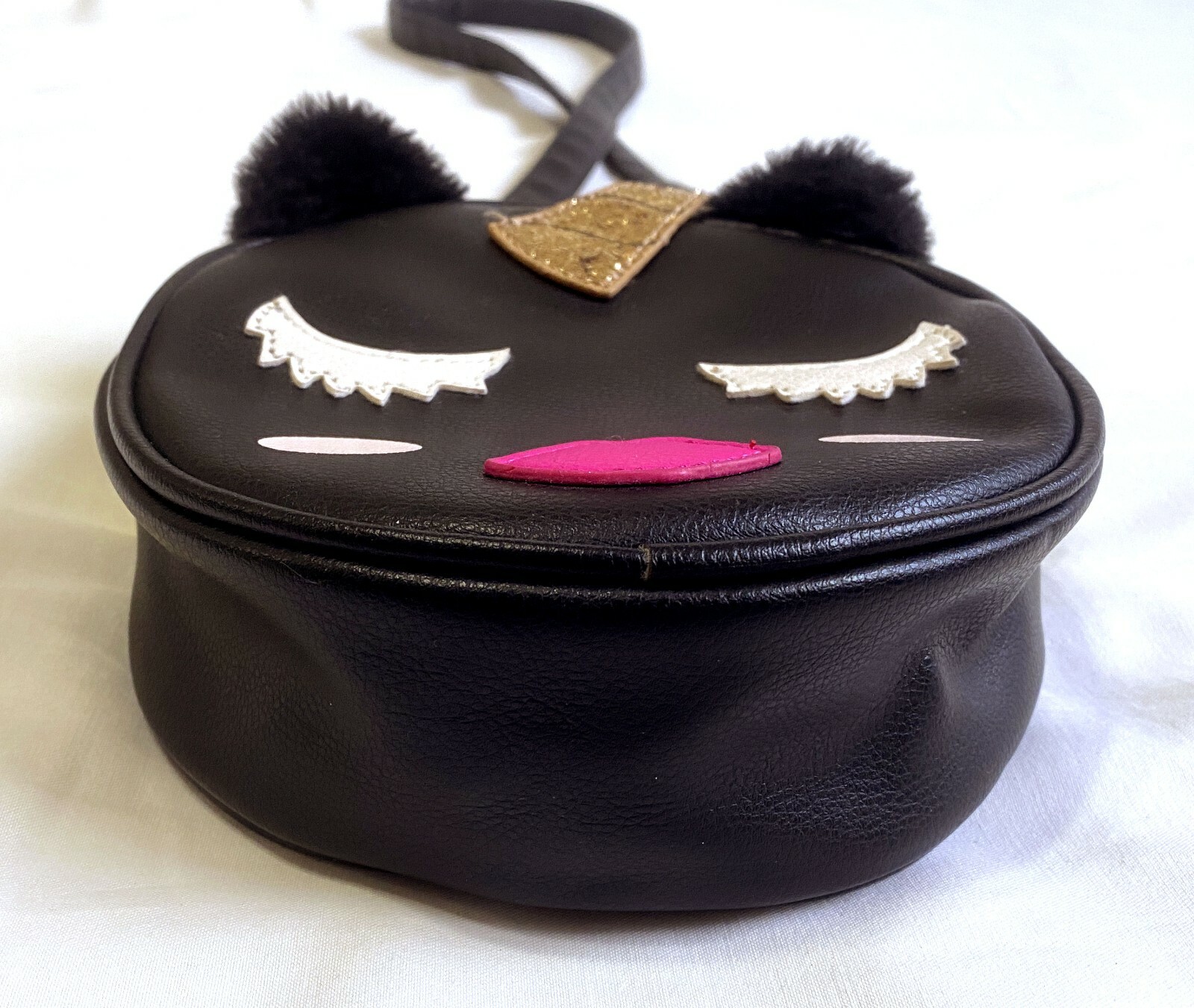 Betsey Johnson Unikitty Black Round Crossbody Purse B… - Gem