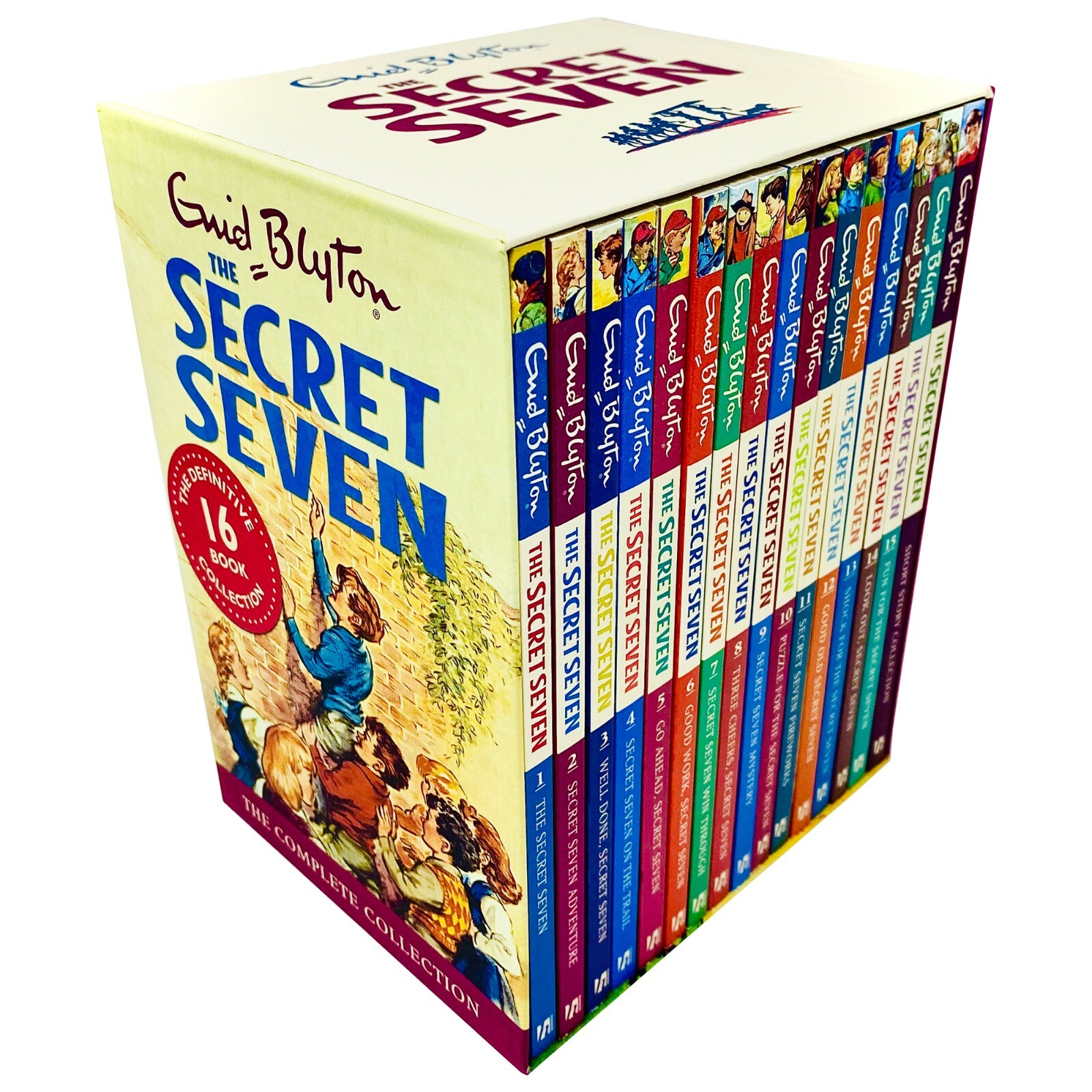The Secret Seven Definitive Complete 16 Books Collection Box Set By ...