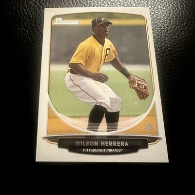 Dilson Herrera 2013 Bowman Prospects #BP78 Base Set Pirates Mets 2nd ...