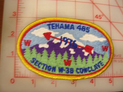 OA Section W-3B Conclave 1976 TEHAMA 485 Host collectible patch (mV) | eBay