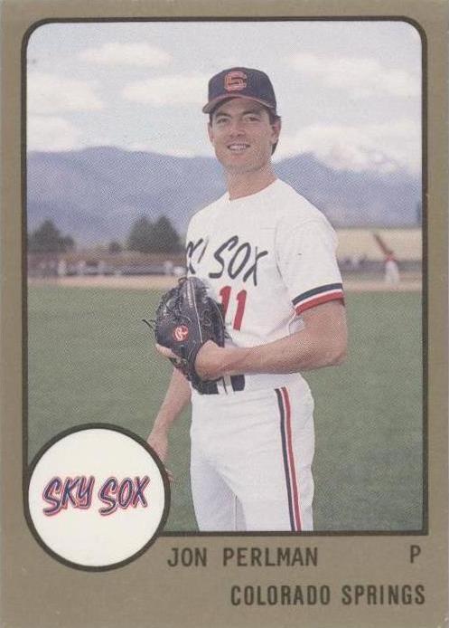 1988 ProCards Minor League - Jon Perlman #1542 (RC) for sale online | eBay