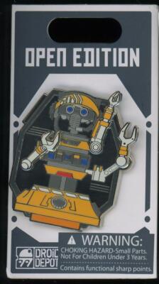 Star Wars Galaxy's Edge Droid Depot DJ R3X Rex Hinged Disney Pin | eBay