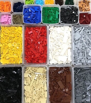 LEGO 200+ PIECES FROM BULK! SORTED RANDOM LOT! PICK COLOR ! FAST FREE ...