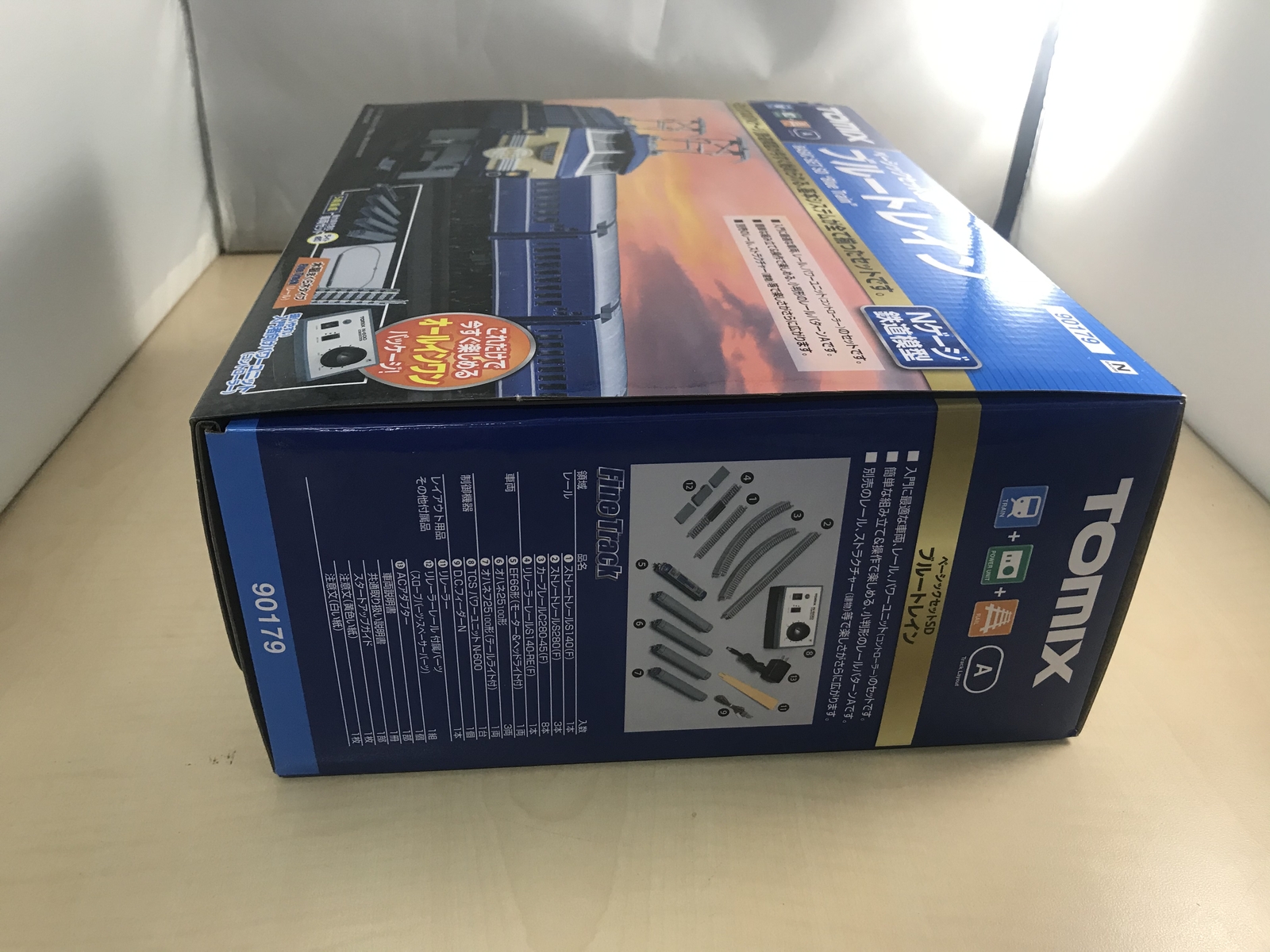 TOMIX N Scale Basic Set SD Blue Train 90179 Model Train Model Set | eBay