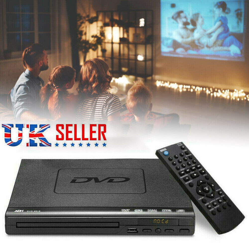 DVD Player Compact Multi Region HDCD CD VCD Music Disc Upscaling USB ...
