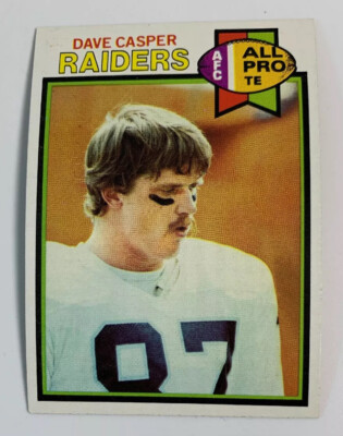 1979 Dave Casper # 460 Oakland Raiders Topps Football Card NFL HOF | eBay