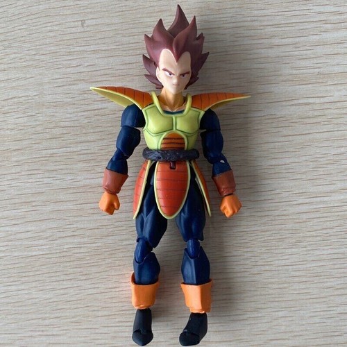 SHF Dragon Ball Z Vegeta Battle Dress KO Action Figure Statue Toys Box ...