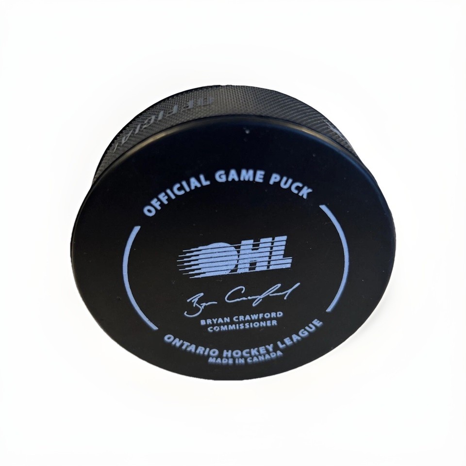 OHL Guelph Storm Official Game Puck - Pro-flex Made In Canada | eBay