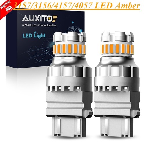 CANBUS 3157 3156 4057 4157 23-LED Turn Signal Light Bulbs Anti Hyper ...