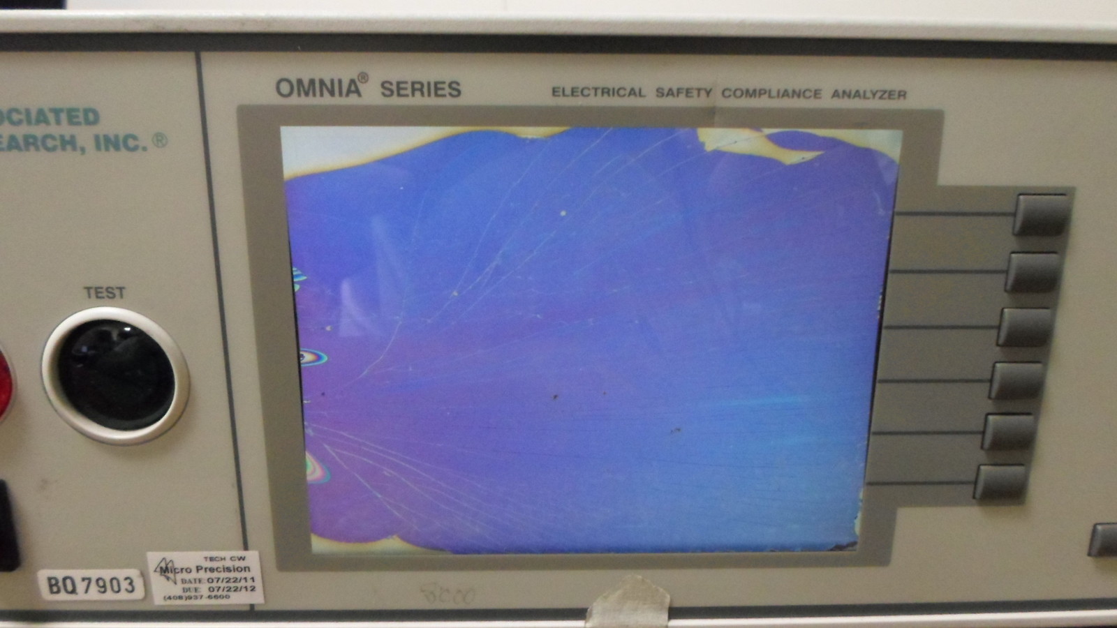 Associated Research Model 8106 Electrical Safety Compliance Analyzer ...
