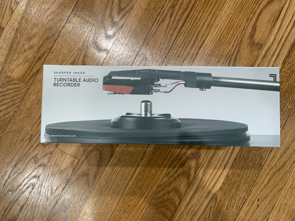 Sharper Image Turntable Audio Recorder in Orig. Box | eBay