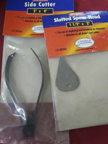 2-Piece Set SLOTTED SPEAR-HEAD 1-1/2x2 SIDE CUTTER 2x4 BY PRO-CUTTER ...