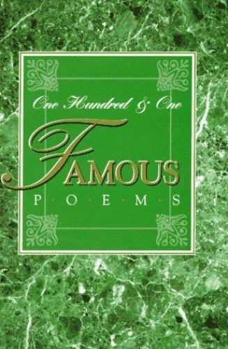 101 Famous Poems by Roy Jay Cook (1985, Hardcover) for sale online | eBay