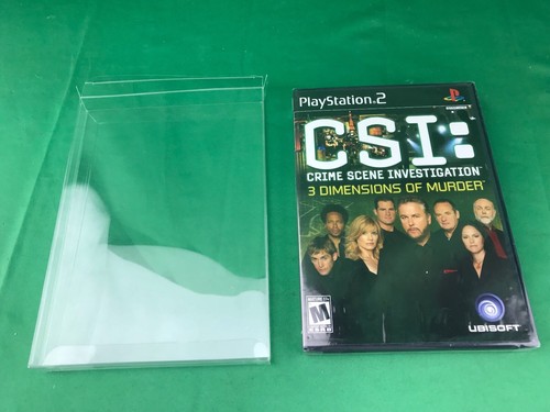 CSI: Crime Scene Investigation - (PS2) Brand New W/ PROTECTIVE CASE ...