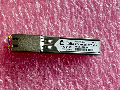 Calix 100-01661 SFP 1GE Cu 100m RT FCLT8521P2BTL-CX | eBay