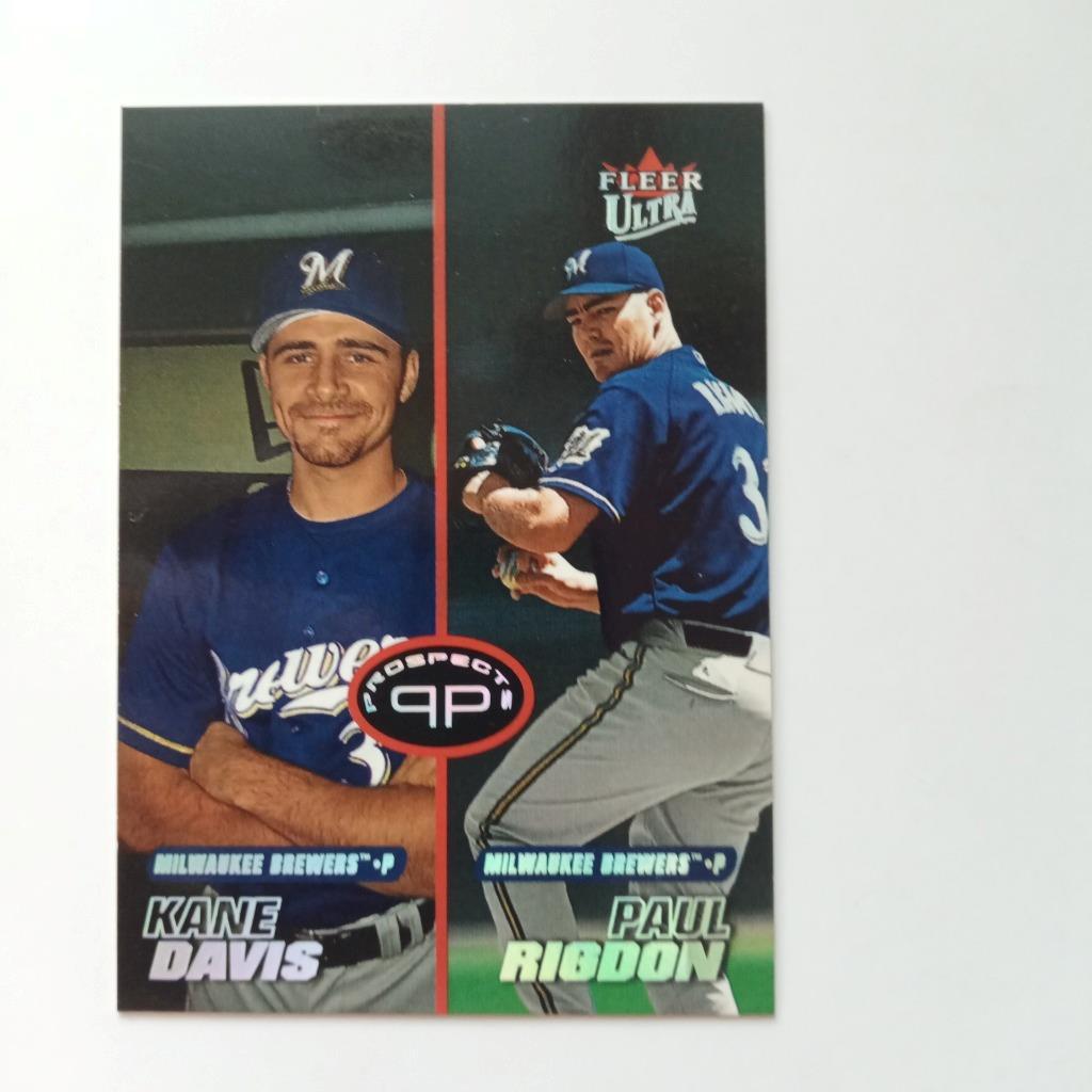 2001 Fleer Ultra Kane Davis Paul Rigdon #248 Rookie RC | eBay