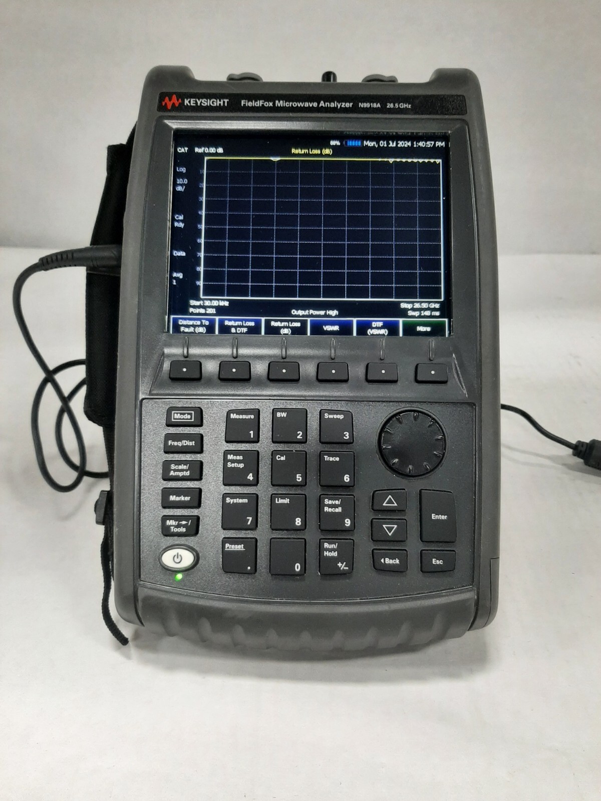 Keysight N9918A 26.5GHz FieldFox Handheld Microwave Analyzer | eBay