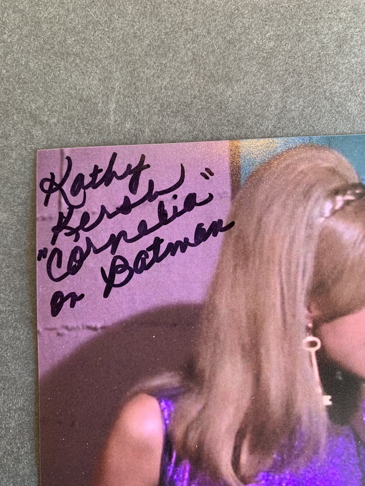 Kathy Kersh “Cornelia” Batman Signed 8x10 Photo Autographed | eBay