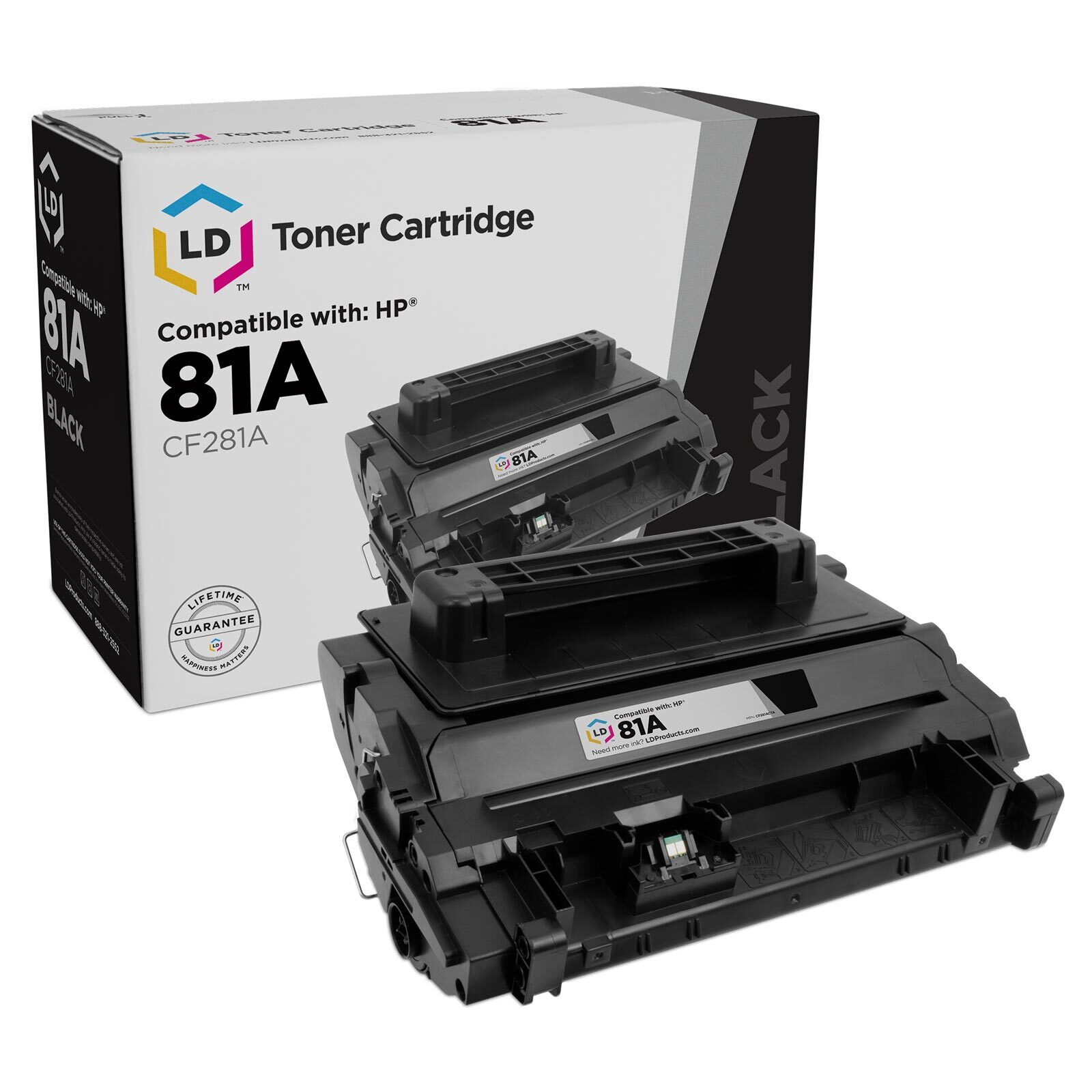 LD Compatible Toner Cartridge for HP CF281A 81A LaserJet M604 M605 M606 ...