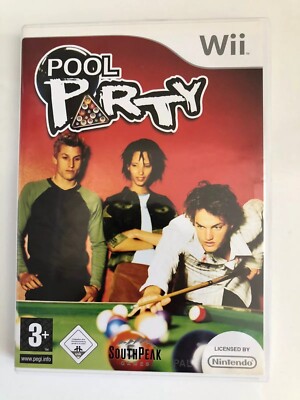 Wii Game Pool Party Complete With Instruction Booklet EUC | eBay Australia