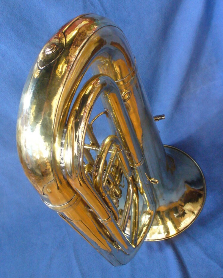 Restored 1977 Besson 3 Valve Compensating BBb Tuba in nice condition ...