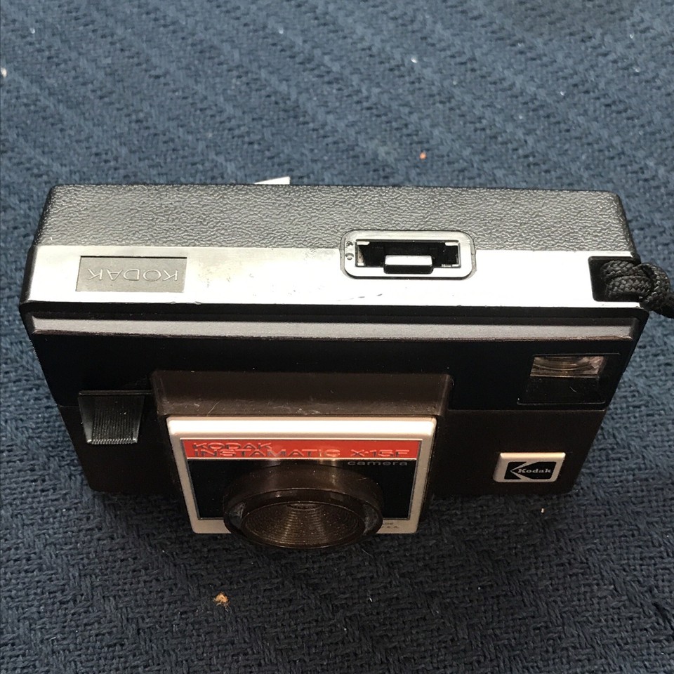 Kodak Instamatic X-15F Vintage 126 Film Camera | eBay