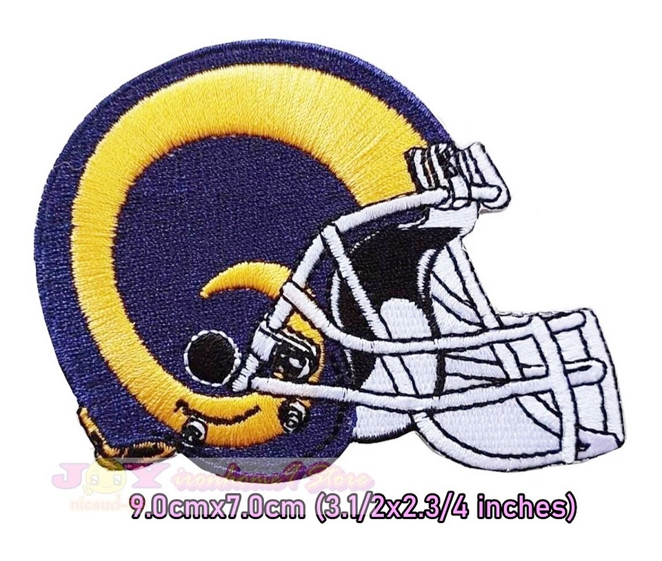 Los Angeles🏈RAMS Patches Sewing on #Select Options From Thai 🛫To🛬USA🚚 ...